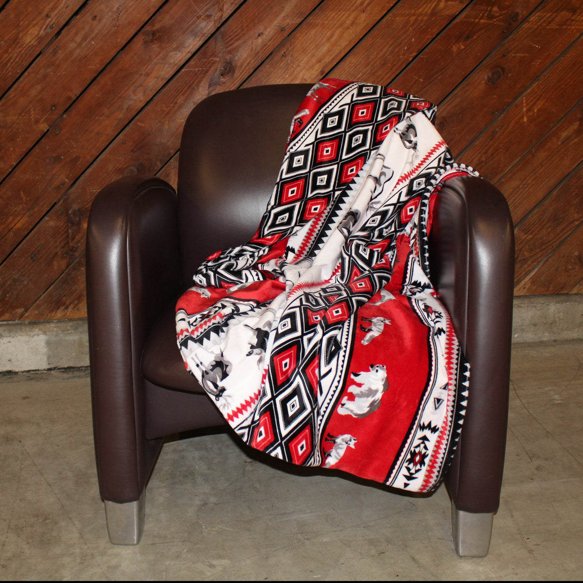 Adult Throw Blanket | Denali Lodge – Whimsical Charm